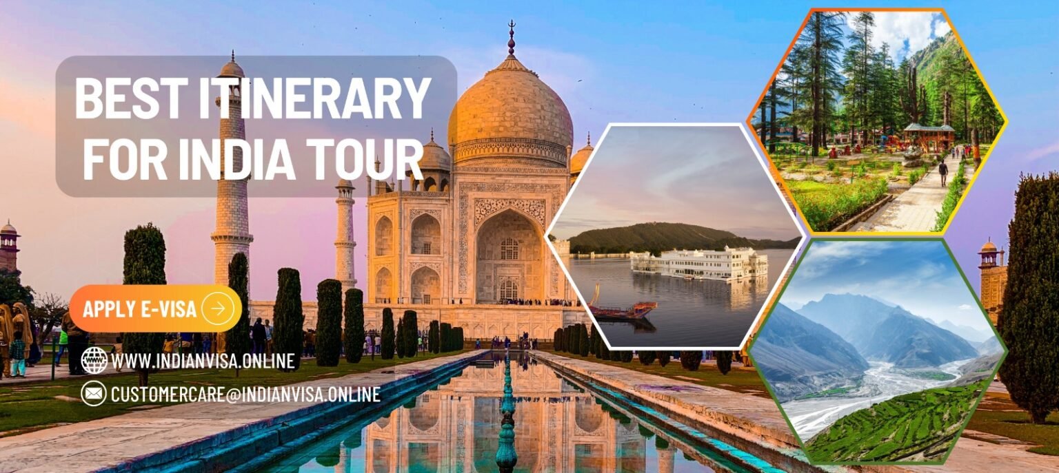 Best Itinerary for India Tour | e-Visa India